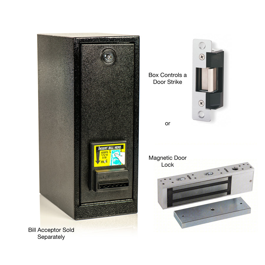 Door Entry System with enclosure, magnetic or door solenoid lock and t ...