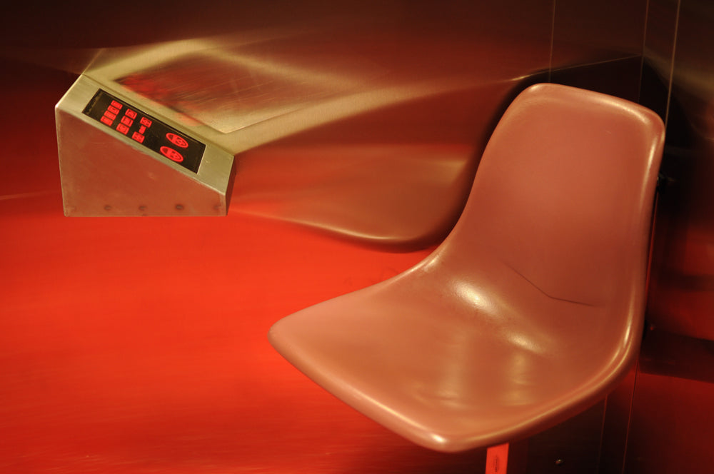 (QTY 5) Black Fiberglass Custom Molded Seat – Videotel Arcades