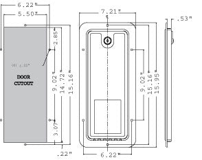 Bill Acceptor Door for Upstacker Including Nuts and Optional Lock ...